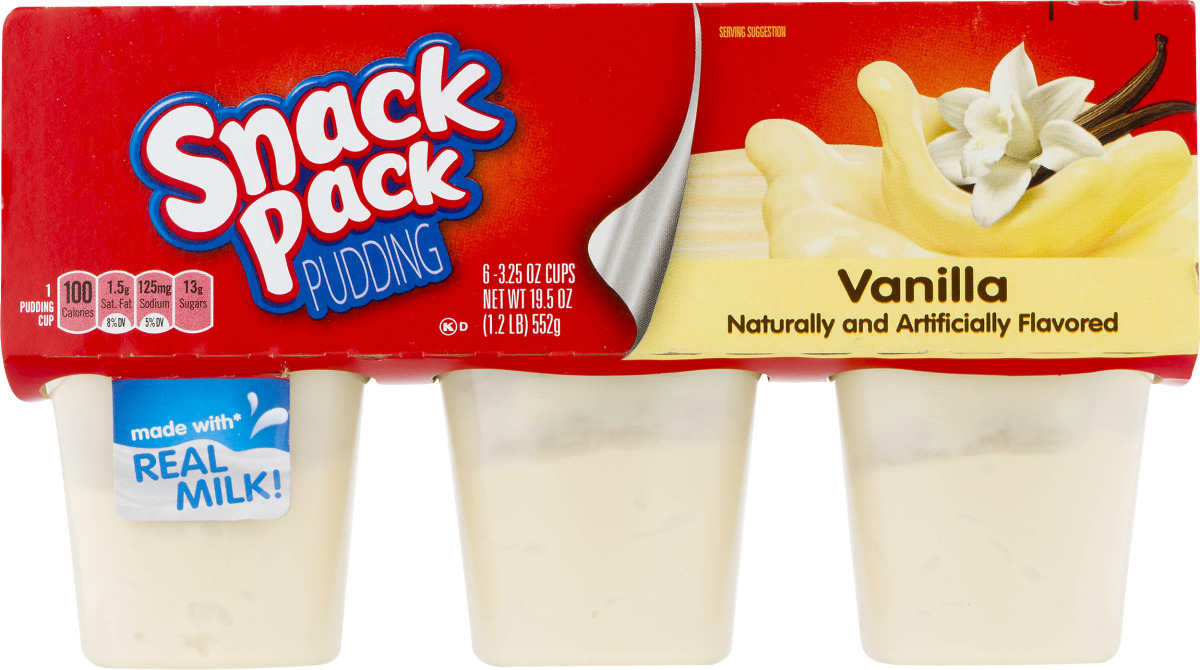 Snack Pack Pudding Vanilla - 6 CT Snack Pack(27000415214): customers ...