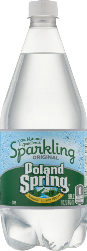 Poland Spring Natural Spring Water Sparkling Original Poland Spring ...