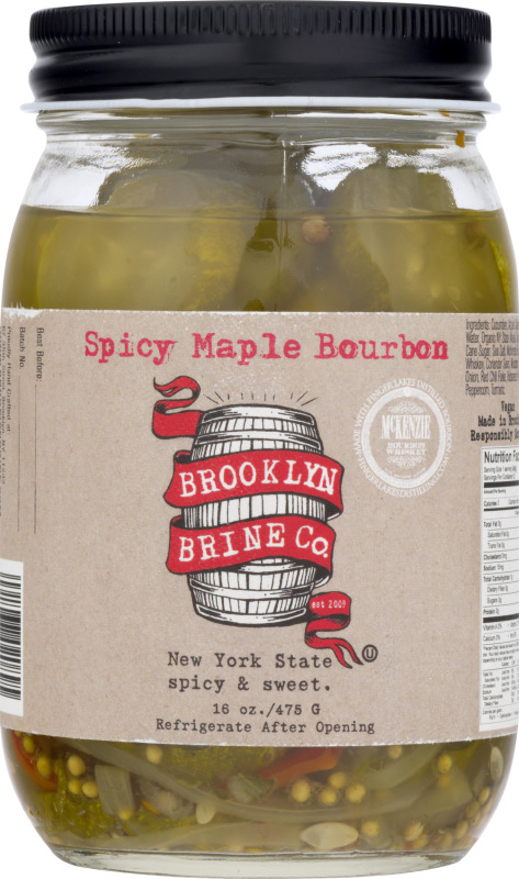 Brooklyn Brine Co. Pickles Spicy Maple Bourbon Brooklyn Brine Co ...