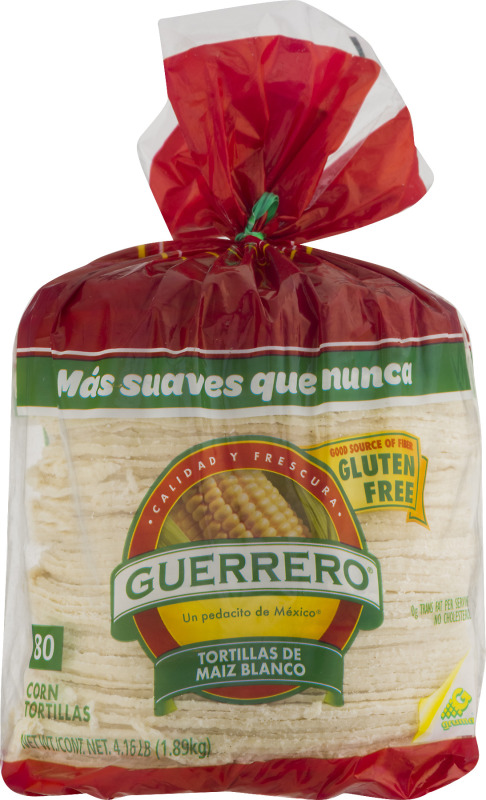 Guerrero Corn Tortillas - 80 CT Guerrero(48564060009): customers ...