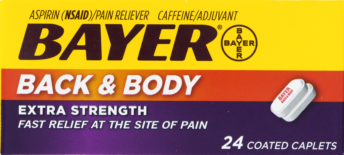 Bayer Back & Body Extra Strength Aspirin Bayer(312843558540): customers ...