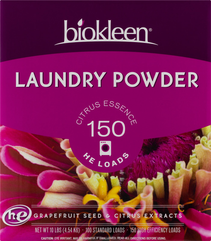 Biokleen Laundry Powder Citrus Essence Biokleen(717256000424 ...