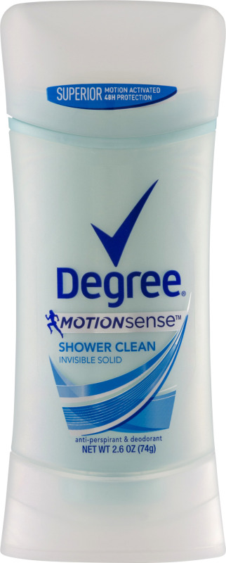Degree MotionSense Anti-Perspirant & Deodorant Shower Clean Degree ...