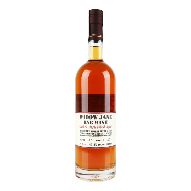 Виски 700мл 45.5% Oak&Apple Wood Aged Rye Mash Widow Jane бут Widow ...
