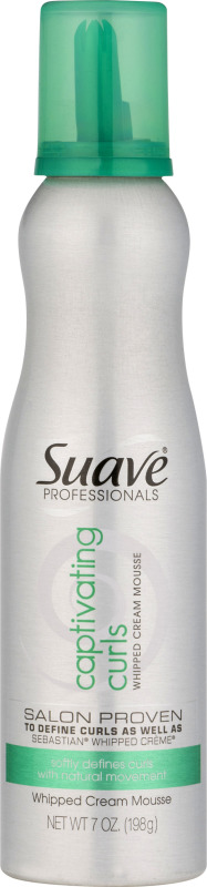Suave Professionals Whipped Cream Mousse Captivating Curls Suave ...