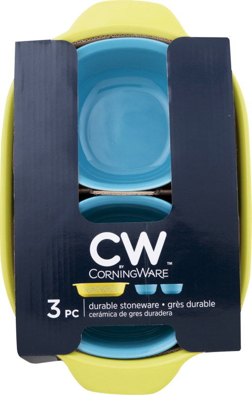 CW by CorningWare Bake Set 3 Piece CW(71160088719): customers reviews ...