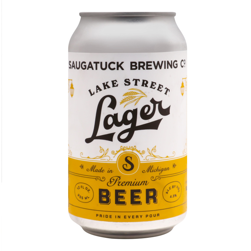 Пиво Saugatuck Lake Street Lager светлое ж/б(10850614008810): купить в ...