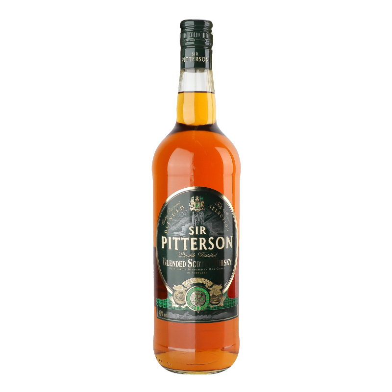 Виски 1л 40% шотландский купажированный Sir Pitterson бут Sir Pitterson ...