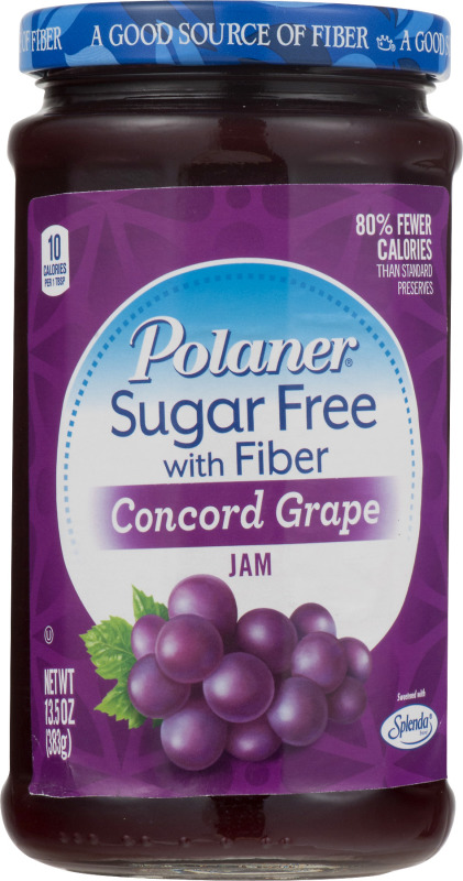 Polaner Sugar Free Jam with Fiber Concord Grape Polaner(72400006678): customers reviews @ listex ...