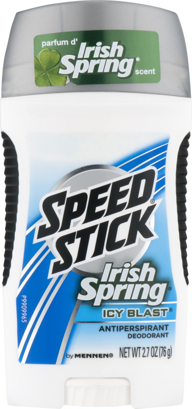Speed Stick Antiperspirant Deodorant Irish Spring Icy Blast Speed Stick ...