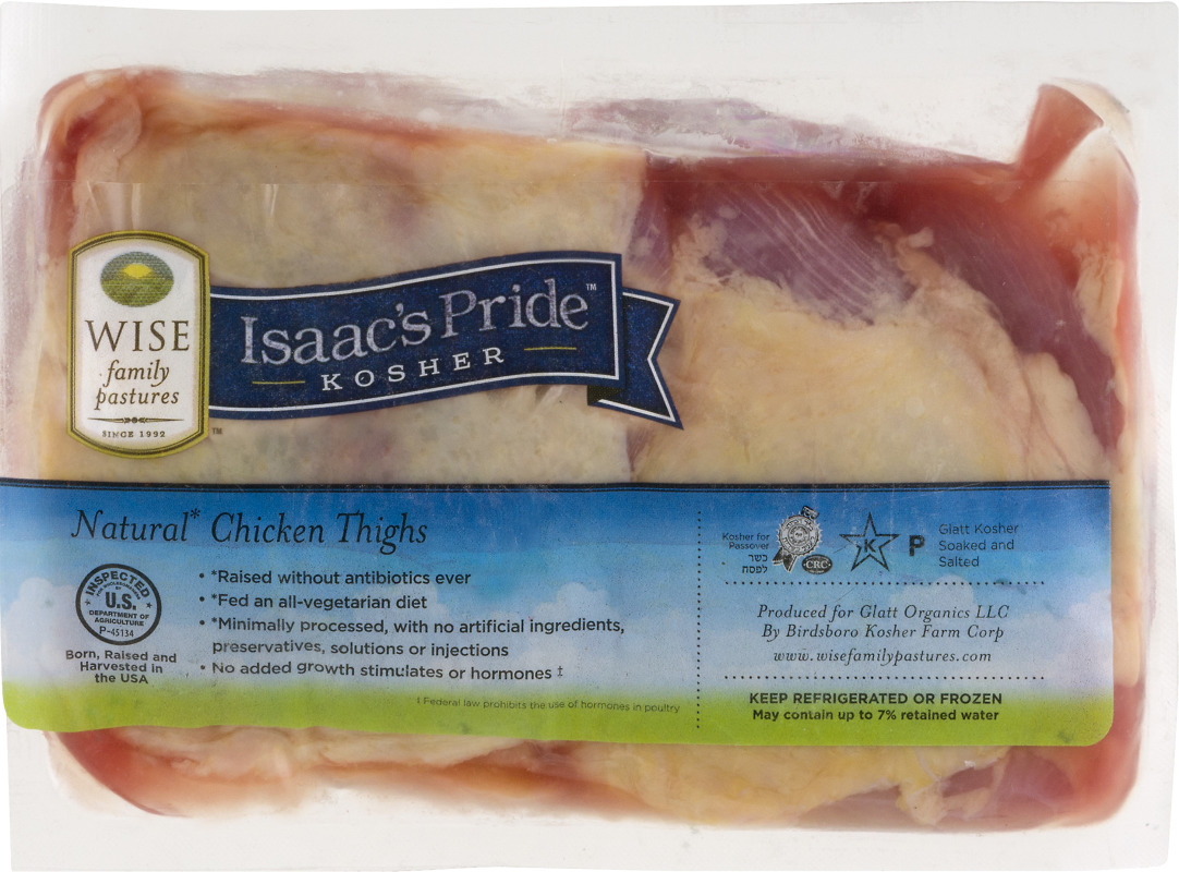 Issac's Pride Chicken Thighs Kosher Isaac's Pride(270736000005 ...