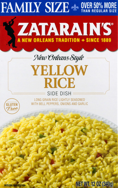 Zatarain's New Orleans Style Yellow Rice Zatarain's(71429010369 ...