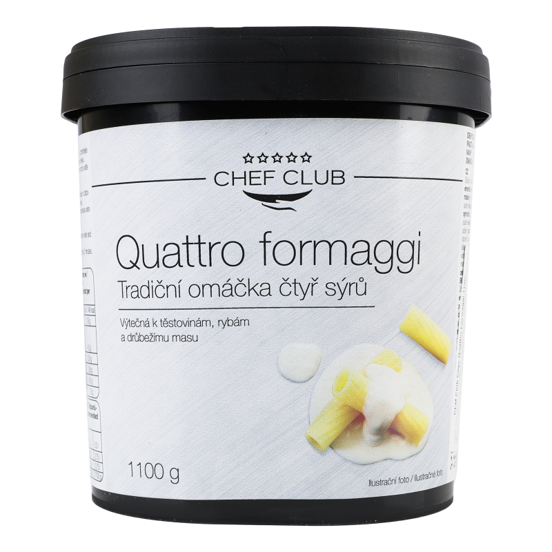 Соус Quattro Formaggi Chef Club ведро 1.1кг Chef Club(8593837042470 ...