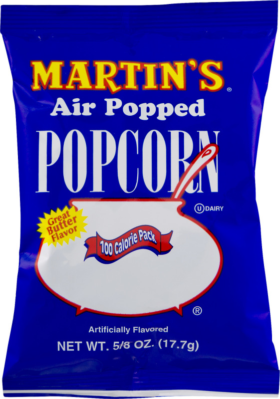 Martin's Air Popped Popcorn Butter Flavor Martin's(33049003107 ...