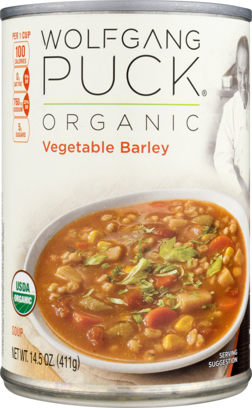 Wolfgang Puck Organic Soup Vegetable Barley Wolfgang Puck(858328762021 ...