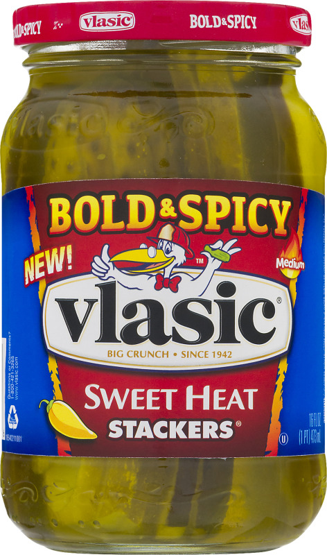Vlasic Sweet Heat Stackers Bold & Spicy Vlasic(54100021106): customers reviews @ listex.online