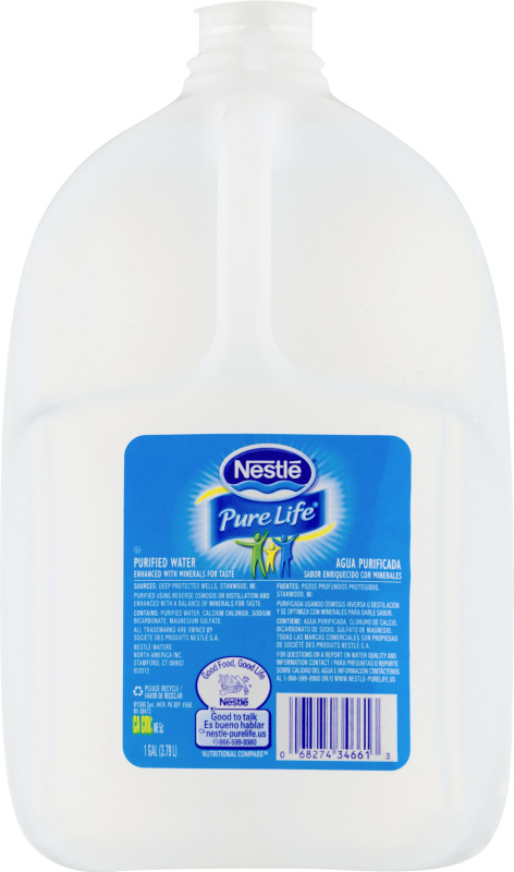 Nestle Pure Life Purified Water Nestle(68274346613): customers reviews ...