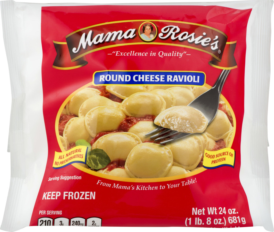 Mama Rosie's Round Cheese Ravioli Mama Rosie's(76239420841): customers ...