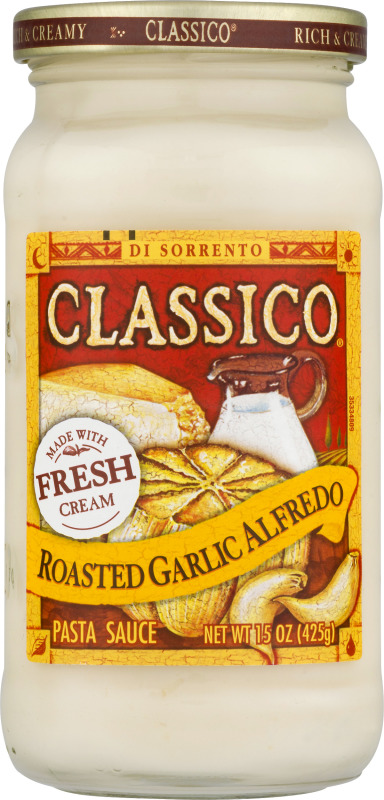 Classico Pasta Sauce Roasted Garlic Alfredo Classico(41129077641 ...