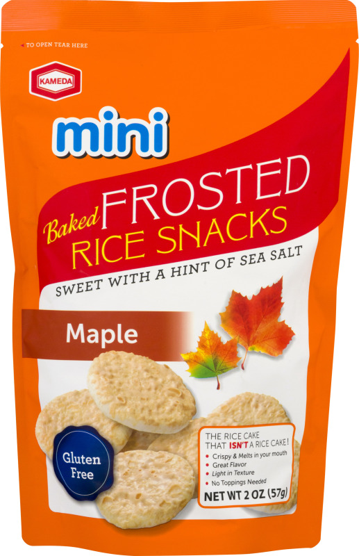 Kameda Mini Baked Frosted Rice Snacks Maple Kameda(811507010283 ...