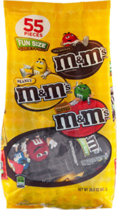 M&M's Chocolate Candies Fun Size Variety Mix - 55 CT M&M's(40000461081 ...