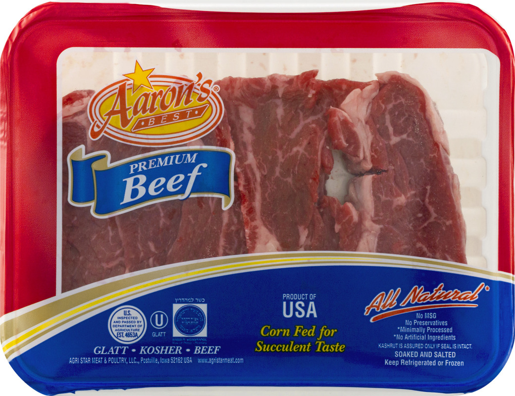 Aaron's Best Steak Chuck 1st Cut Aaron's Best(247590000076): customers ...