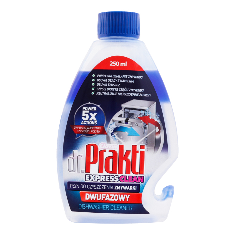 Средство для чистки посудомоечной машины Express Clean Dr. Prakti 250мл ...