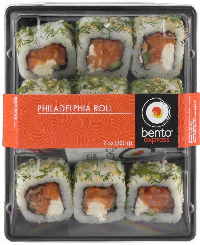 Bento Express Philadelphia Roll Bento(670452700850): customers reviews ...