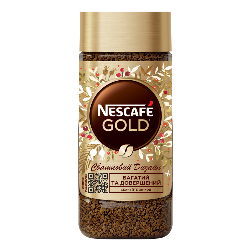 Кофе растворимый сублимированный Gold Nescafe с/б 95г Nescafe ...