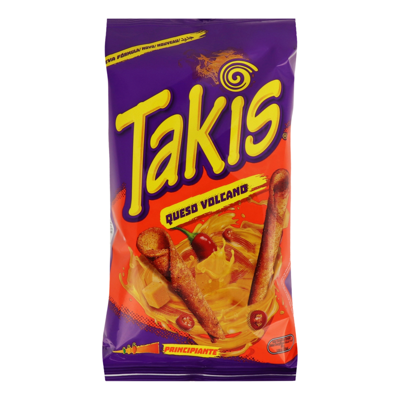 Снек Takis Queso Vulcano кукурудзяний тортилья сир(18412600028602): купить в интернет магазинах ...