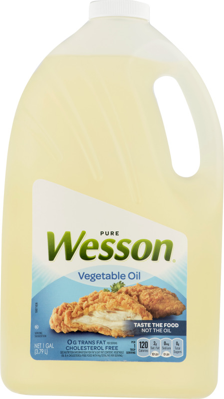 Wesson Pure & 100% Natural Vegetable Oil Wesson(27000612323): customers ...