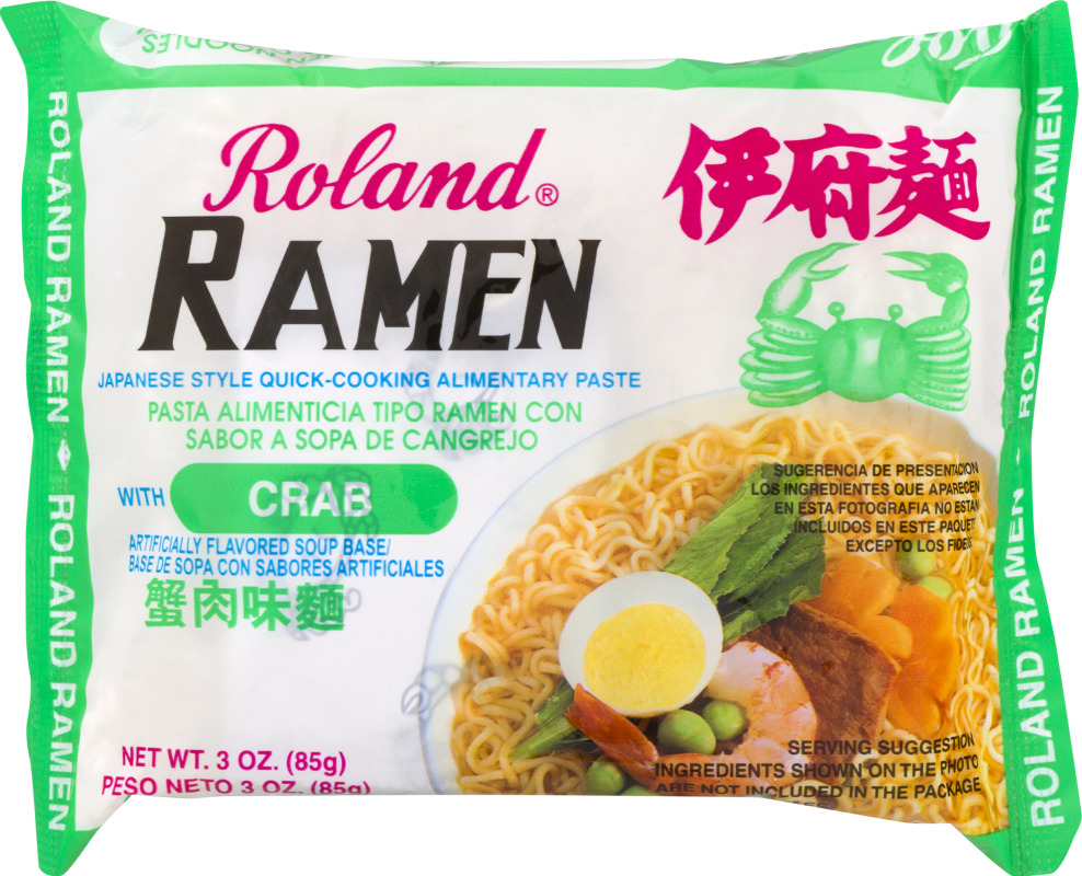 Roland Ramen Noodles Crab Roland(41224722408): customers reviews ...