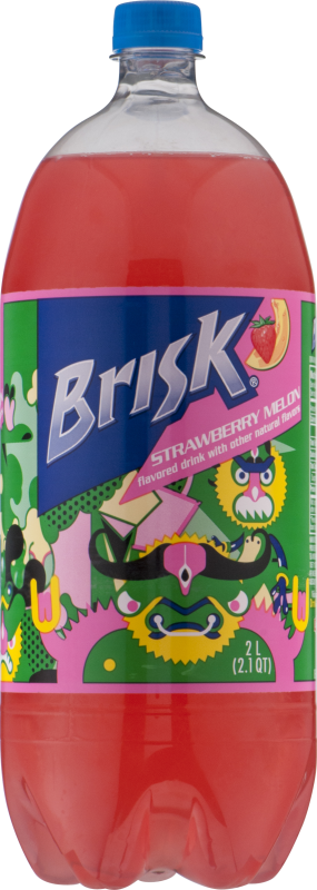 Brisk Strawberry Melon Flavored Drink Brisk(12000638466): customers ...