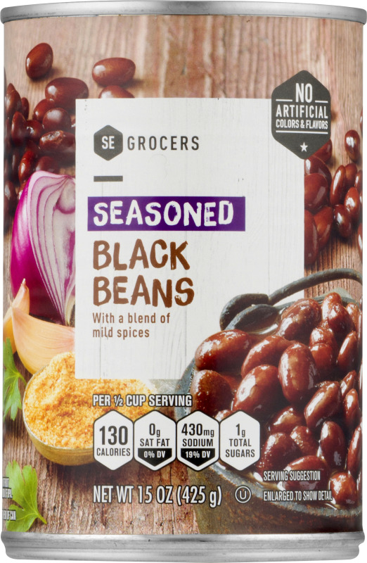 SE Grocers Seasoned Black Bean SE Grocers(38259102398): customers ...