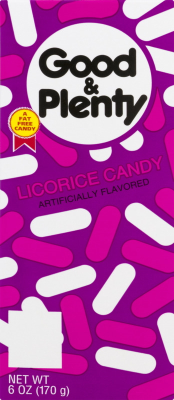 GOOD & PLENTY Licorice Candy, 6 oz Good & Plenty(10700088130 ...