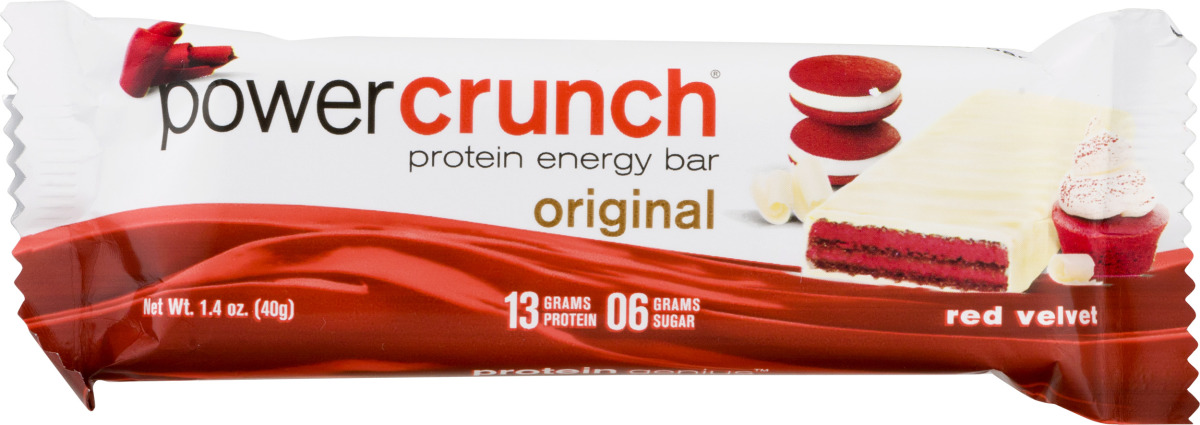 Powercrunch Protein Energy Bar Original Red Velvet Power Crunch ...