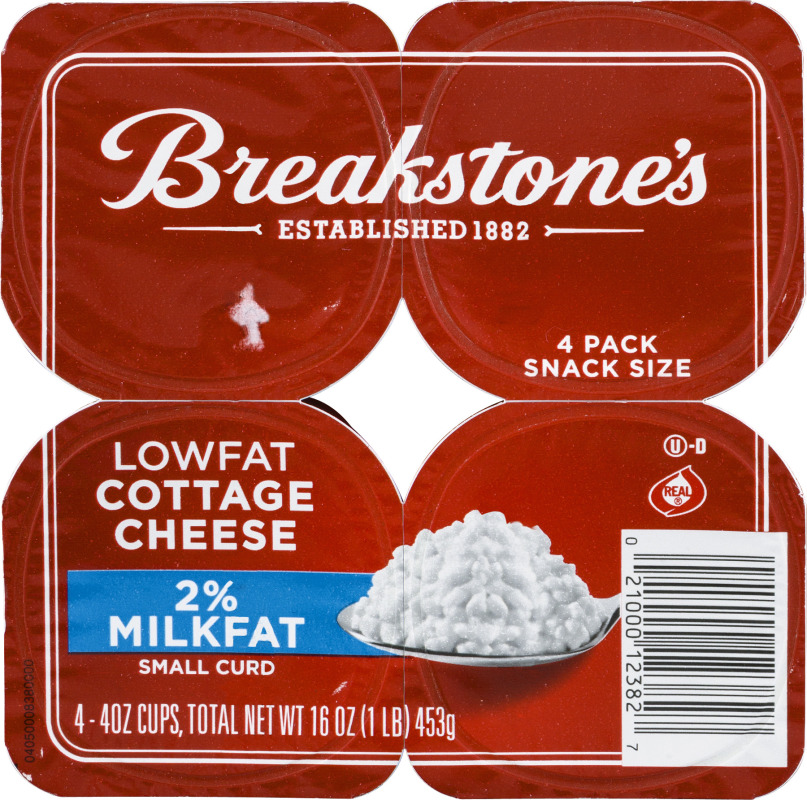 Breakstone's Lowfat Cottage Cheese - 4 CT Breakstone's(21000123827 ...