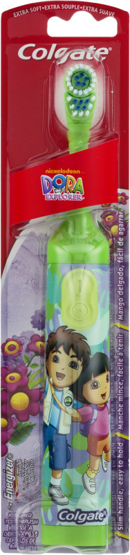 Colgate Dora The Explorer Powered Toothbrush Extra Soft Colgate ...