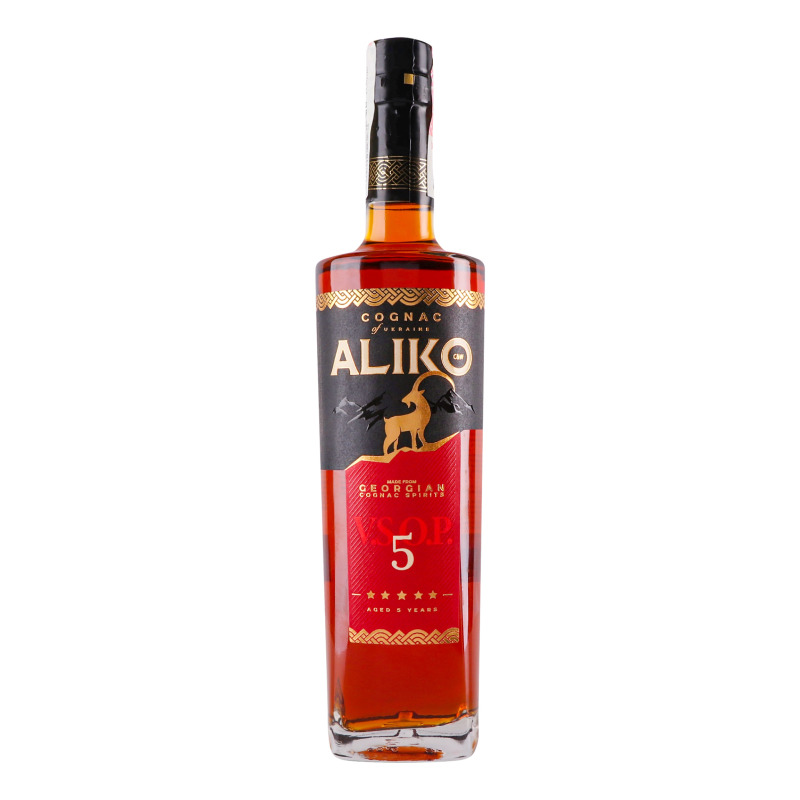 Коньяк 0.5л 40% Пять звезд VSOP Aliko C&W бут Aliko C&W(4820182221248 ...