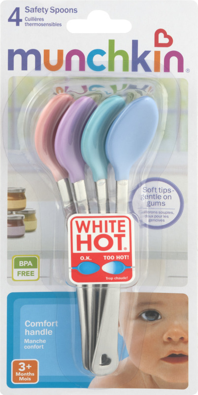 Munchkin Safety Spoons - 4 CT Munchkin(735282424045): customers reviews ...