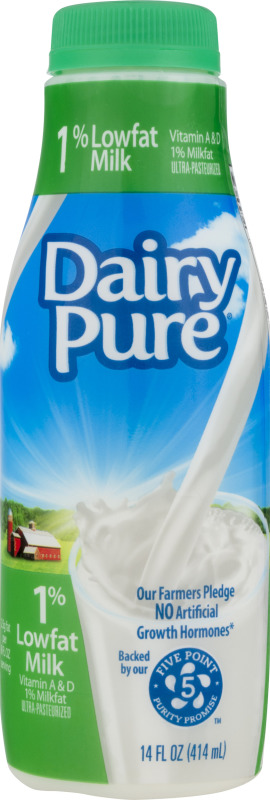 Dairy Pure 1% Lowfat Milk Dairy Pure(41900086138): customers reviews ...