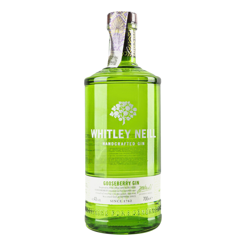 Джин 0.7л 43% Gooseberry Whitley Neil бут Whitley Neill(5011166046646 ...