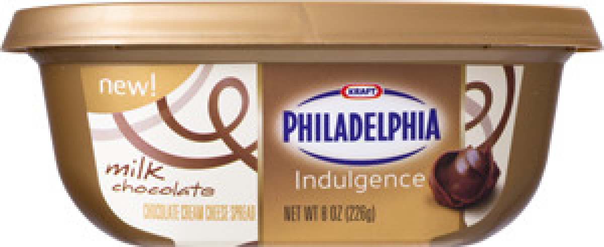 Kraft Philadelphia Indulgence Milk Chocolate Cream Cheese Spread ...