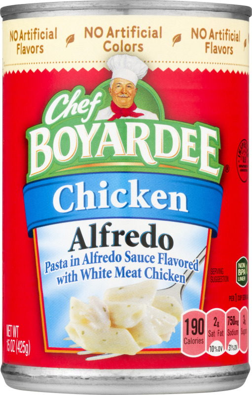 Chef Boyardee Chicken Alfredo Chef Boyardee(64144020737): customers ...