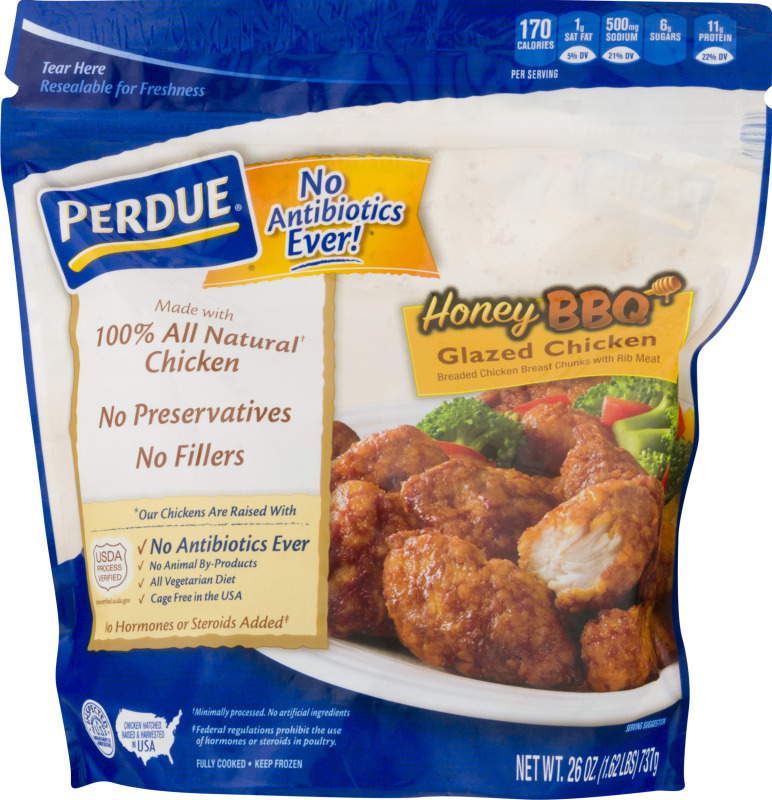 Perdue Breaded Chicken Breast Chunks Honey BBQ Glazed Perdue(72745804410): customers reviews ...