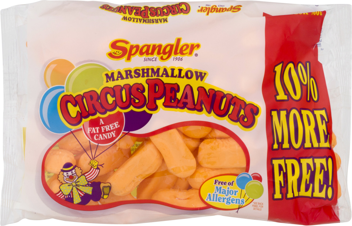Spangler Marshmallow Circus Peanuts Spangler(30800501735): customers reviews @ listex.online