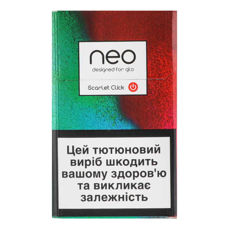 Изделие табакосодержащее для нагревания с фильтром Neo Scarlet Click ...