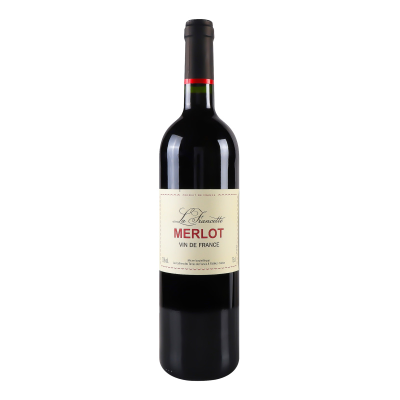 Вино La Francette Merlot красное сухое(3660989189003): купить в ...