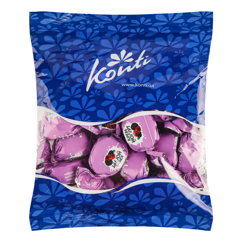 Конфеты со вкусом лесных ягод Крем-йогурт Konti м/у 190г Konti ...