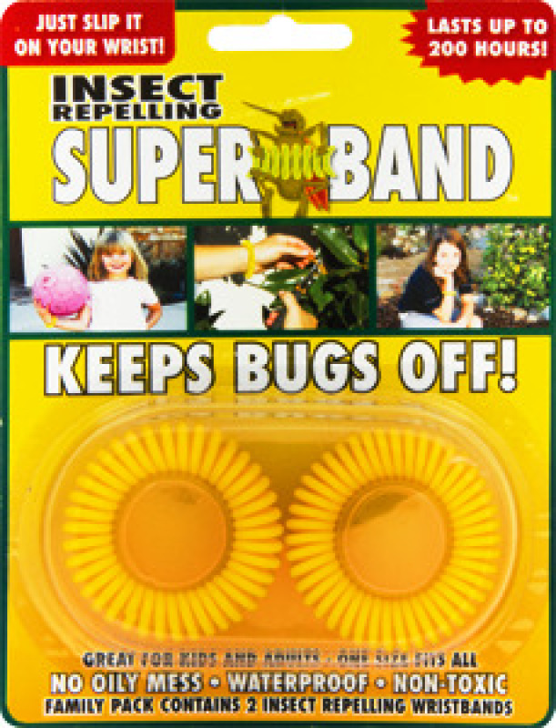 Super-Band Insect Repelling Band - 2 CT Super-Band(652435391026 ...